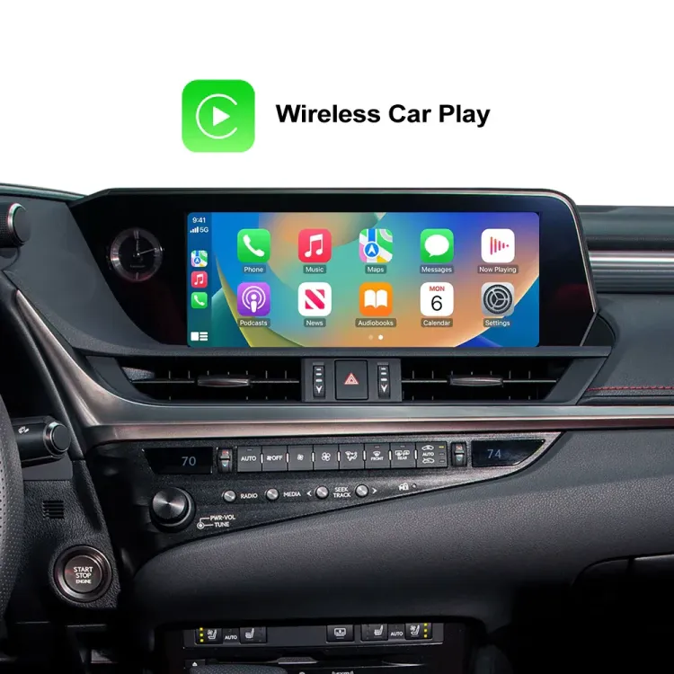 Lexus GS LS ES IS UX LX RC NX RX 2015-2019 Belaidis Apple CarPlay ...